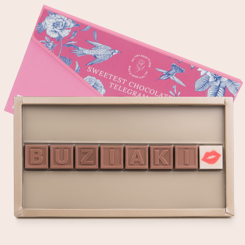 Czekoladowe wyznanie miłości | idealny prezent na walentynki