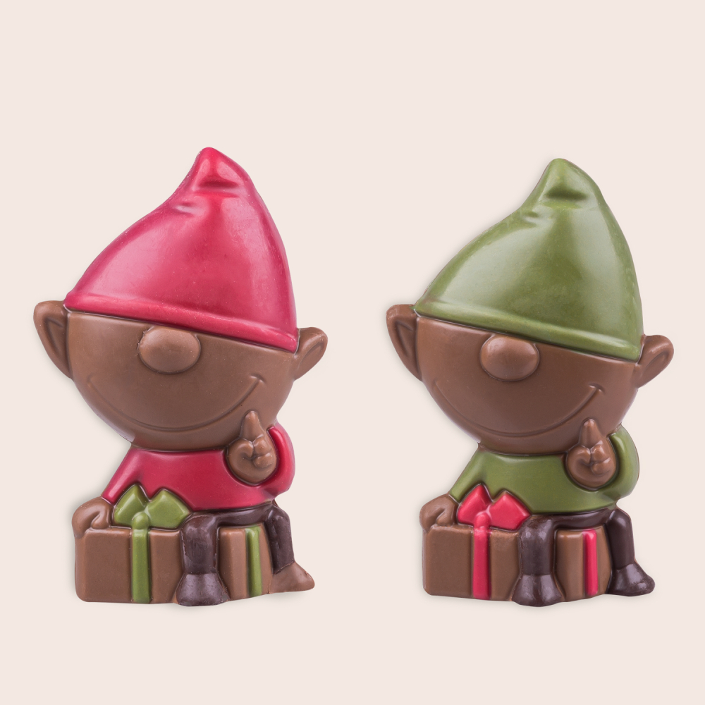 Czekoladowy elf: figurka z czekolady mlecznej - Chocolissimo